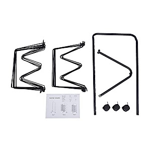 DNYSYSJ Art Drying Rack for Classroom, Paint Drying Rack Art 16 Shelves Metal Artwork Storage Display Rack with Wheels (Black)