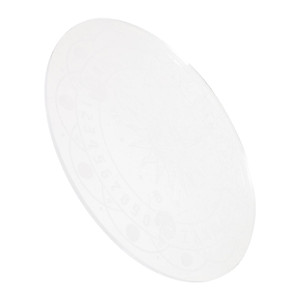 Abaodam 3pcs Pendulum Dashboard Tabletop Decor Desktop Decor Acrylic Material Acrylic Divination Board Letter Decor Witch Decor Metaphysical Message Board Witch Pendulum Board Skeleton