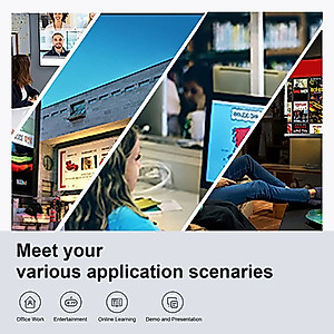 Dell OptiPlex 5070 Desktop Computers with 27 inch Full HD Monitor Set Windows 11, 9th Gen Intel 8 Core i7-9700, 8GB DDR4 Ram 256GB SSD, Wireless Built-in WiFi 6e AX210, Bluetooth 5.2 (Renewed)