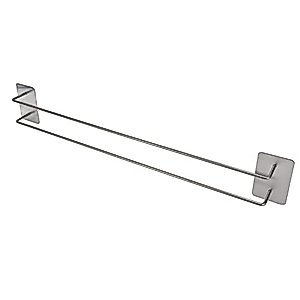 Milltrip Slippers Rack, Stainless Steel Shoes Rack Wall Mounted Punch Free Hanging Shoe Organizer for Home Hotel Bathroom Living Room