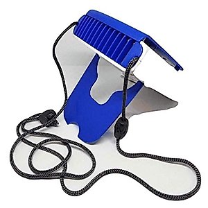 O2Cool 4.5 in. H x 2.25 in. Dia. 1 speed Battery Personal Fan
