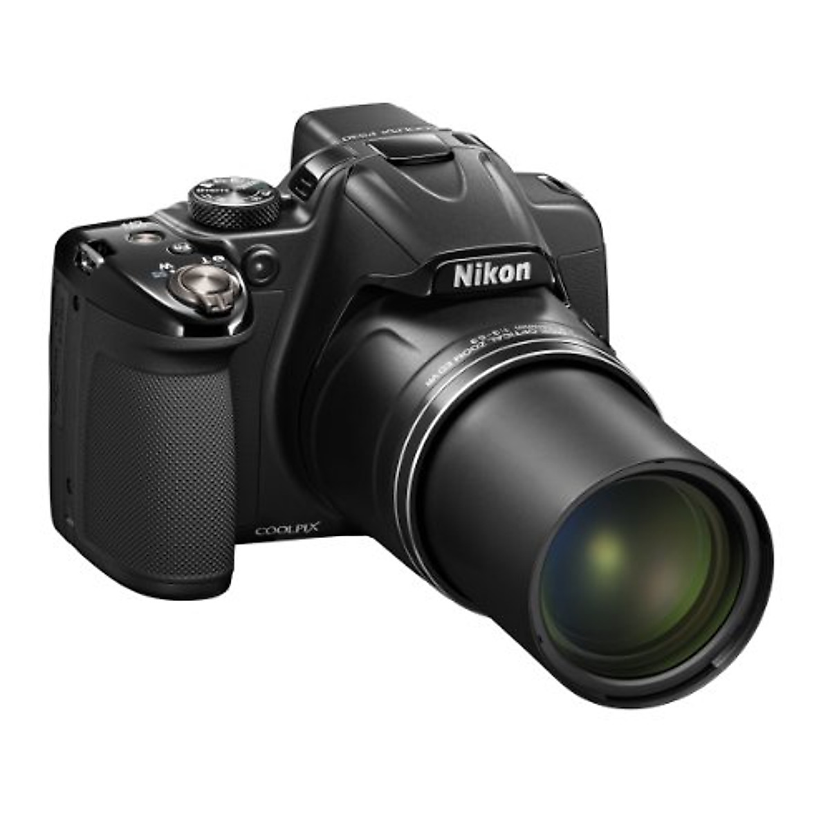 Nikon COOLPIX P530 16.1 MP CMOS Digital Camera with 42x Zoom NIKKOR Lens and Full HD 1080p Video (Black)