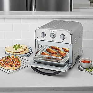 Cuisinart TOA-26FR Compact AirFryer Convection Toaster Oven Stainless Steel (Renewed)