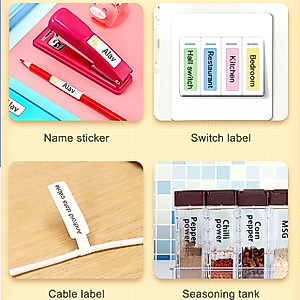 NIIMBOT Label Maker D110 for Small Labels, Smart Sticker Printer, Phone Editing, Automatic Label Recognition, USB Rechargeable