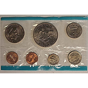 1973 United States Mint Uncirculated Coin Set in Original Government Packaging