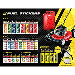 Off Road Diesel Sticker, Labels for Fuel Storage Tanks - Tractors, & Heavy Equipment - Weatherproof, Extreme Stick, Durable, Dyed Diesel Decals by Fuel Stickers - USA Made (6x2 inch), 3 Labels