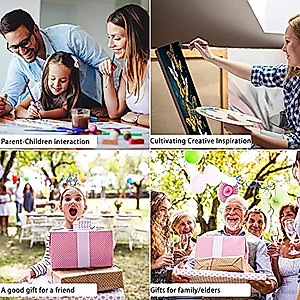 DUOLIYBC Paint by Numbers for Adults,DIY Paint by Number Beginner & Kids,Butterfly Drawing Acrylic Paint and Brushes Sets,16×20 Inches Christmas Decor Decorations Gifts