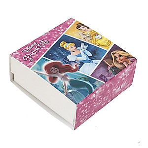 Disney The Little Mermaid, Princess Ariel Silver Plated Crystal Pendant, 18"