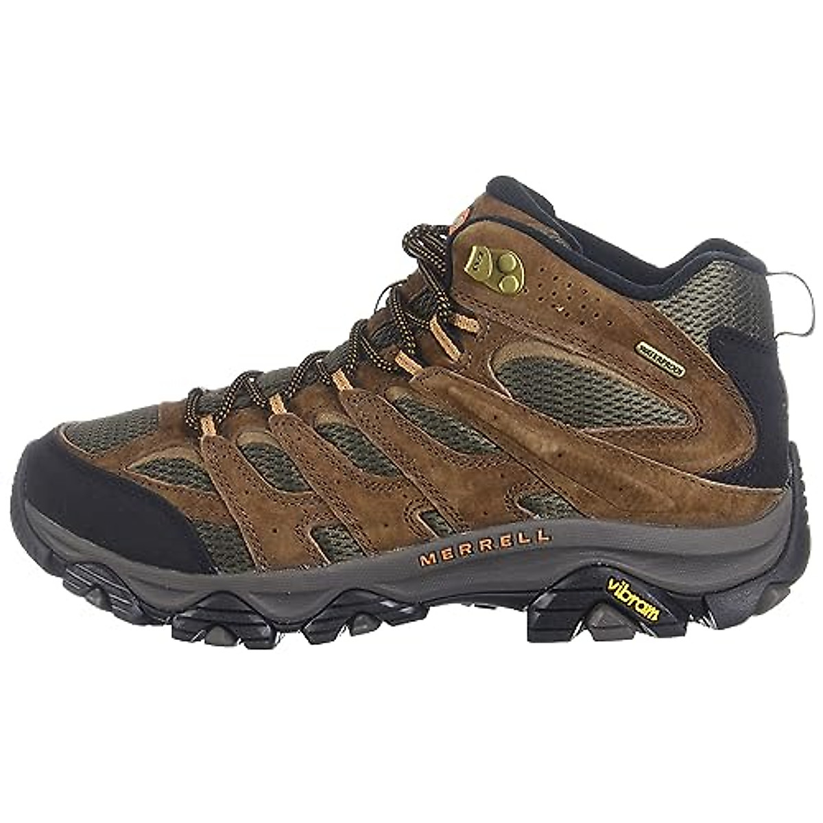 Merrell Men's Moab 3 Mid Waterproof Hiking Boot, Earth, 12