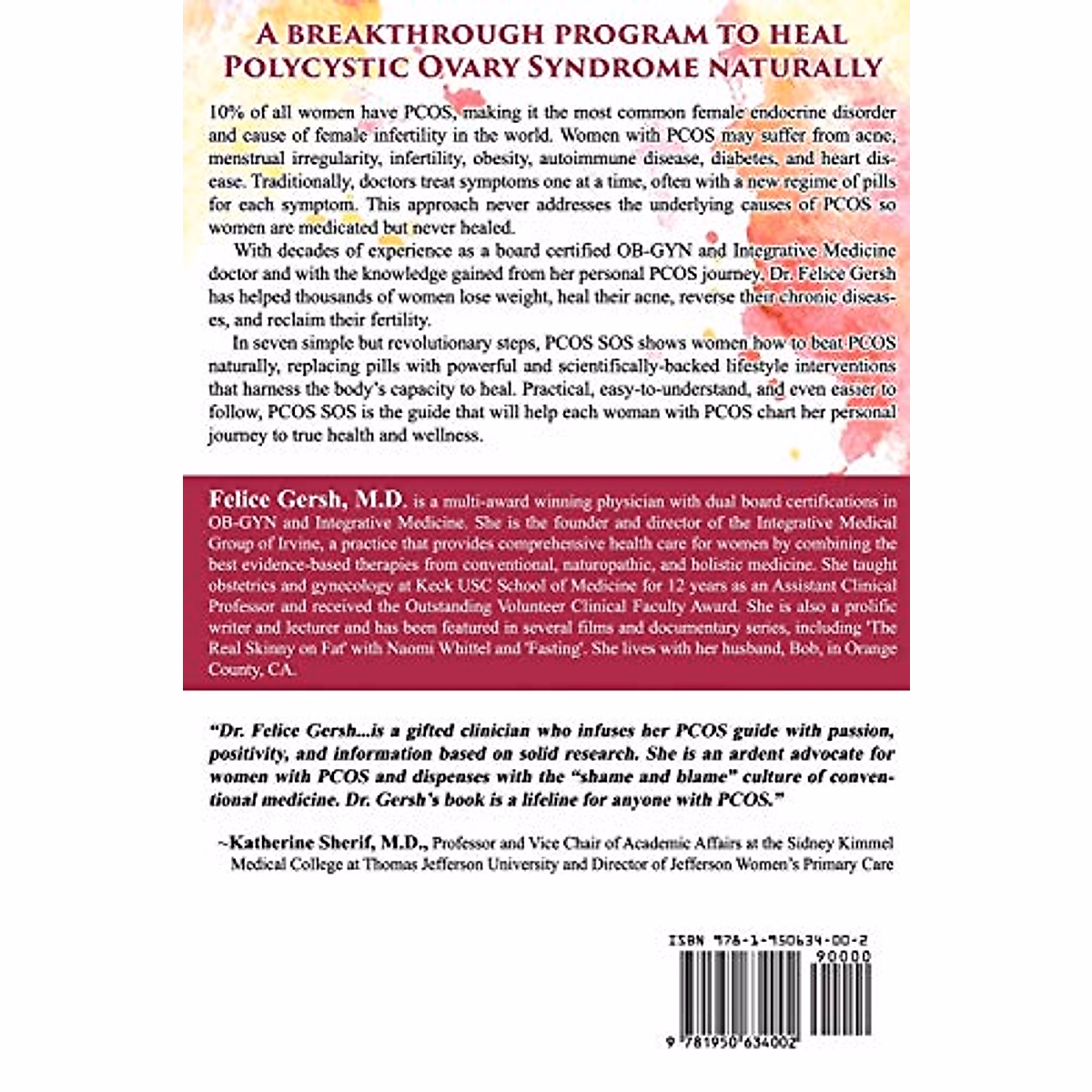 Pcos SOS: A Gynecologist's Lifeline To Naturally Restore Your Rhythms, Hormones, and Happiness