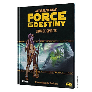 EDGE Studio Star Wars Force and Destiny Game Savage Spirits Expansion,Roleplaying Game, Strategy Game for Adults and Kids, Ages 10+,2-8 Players, Average Playtime 1 Hour,Made