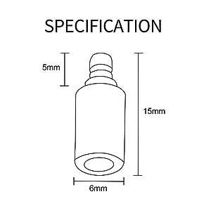 okcsc Adapters for Sennheiser IE400 Pro Earbuds Male to Mmcx Cable Female Compatible for IE100 IE400 IE400 Pro IE500 Lossless Sound Quality for Earbuds One Pair of Headphone Converter Transparent
