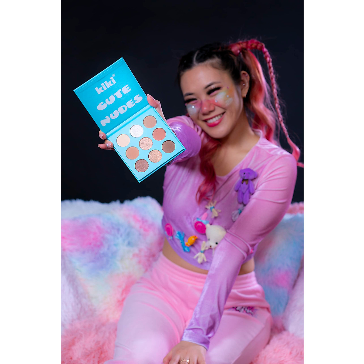 kiki Eyeshadow Pallet in Cute Nudes