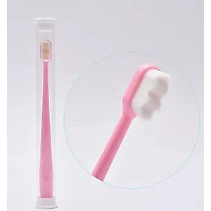 SLKEX Nordic-Inspired Premium Nano Toothbrush, Extra Soft Toothbrush with 20000 Soft Bristles, Ultra-fine Soft Toothbrush for Sensitive Gums and Teeth (B)