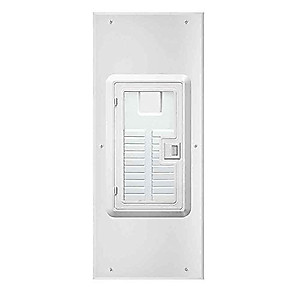 Leviton LDC20-W 20 Space Indoor Load Center Cover and Door with Window, White