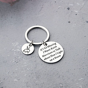 TIIMG Funny True Crime Lovers Gift Crime Show Inspired Jewelry Gift (If I Go Missing US)