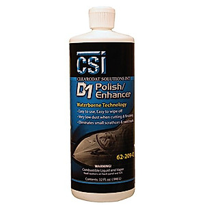 CSI D1 Polish/Enhancer Quart 62-209-Quart car Polish Developed to take polishing to 4K Results in Clarity, Depth, and Gloss.