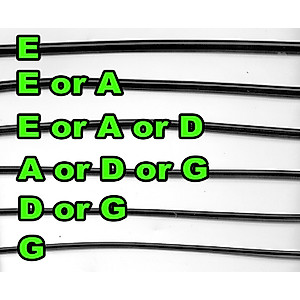 Superior Bassworks STANDARD Upright Double Bass Strings Blood Red Color FULL SET