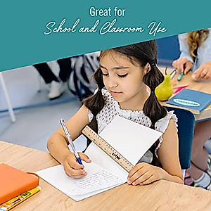 Rulers 36 Pack - Rulers 12 Inch, Rulers for Kids Great for School, Classroom - Wooden Ruler for Home and Office