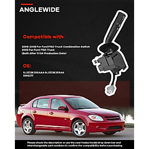 Turn Signal Switch Multi-Function Combination Switch Replacement Parts 2006-08 for Ford F150 Truck Combination Switch 2005 for Ford F150 Truck (Built After 11/04 Production 6L3Z13K359AA）