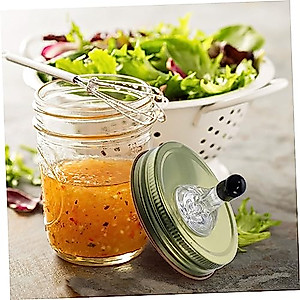 JOINPAYA 2 Set Acrylic shaker pour spout covers drinks spout cover boxed Mouth cover dispenser pouring spout oil tank can wine pourer mason jar liquid nozzle Spout beverages