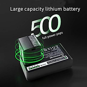 Godox AD200Pro Pocket Flash 2.4G TTL Speedlite Flash Strobe 1/8000s HSS Monolight with 2900mAh Lithium Battery 200WS and Bare Bulb Flash Head to Cover 500 Flashes and Recycle in 0.01-1.8 Sec