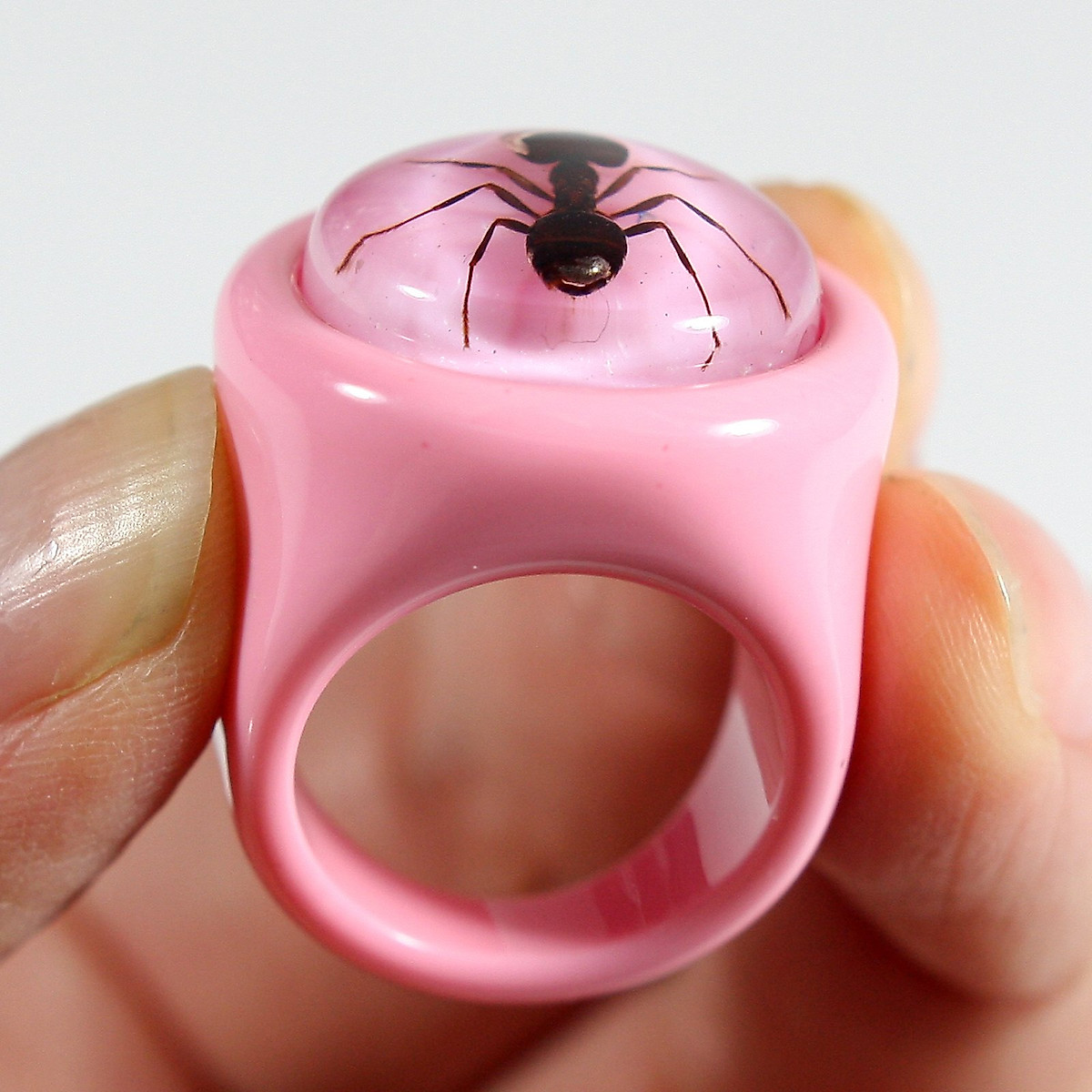 REALBUG Ant Pink Ring Size 6