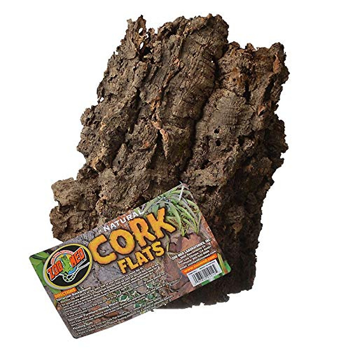 Zoo Med Cork Bark Flat for Terrarium Size: Large (2' H x 10' W x 12" L)