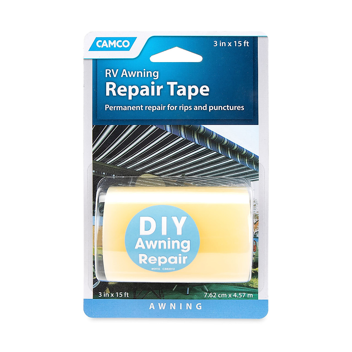 Camco 42613 3" x 15' Awning Repair Tape