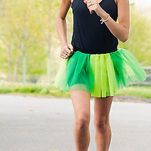 Gone For a Run Running Tutu | Tutu Skirts for Women | Adult Tutus for Women in Multiple Colors | Running Skirts | Neon Green