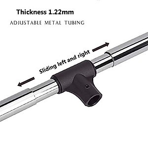 Large Wardrobe/Closet Lifter, Adjustable Width Double Damping Drop-Down Hanger, Saving Space, Suitable for Wardrobe Width 1100-1600MM, Bearing 30KG (Size : 1150-1500mm)