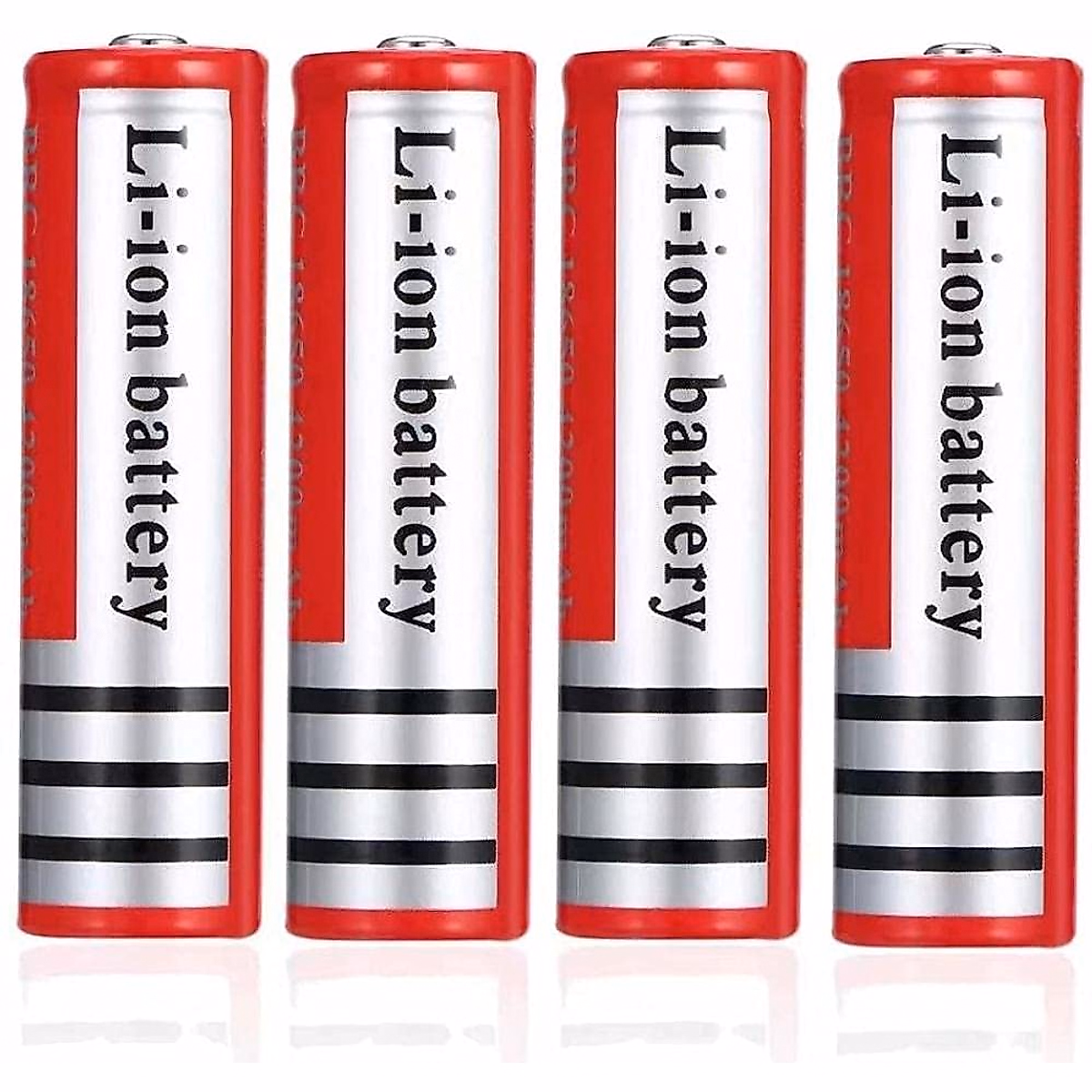 KOBJC Batteries Battery Rechargeable 3.7V Hq Ni-Mh Battery 4200 Mah Cell for Gas Cooker Oven Burner Led Torch and Clock- 4 Pcs Battery