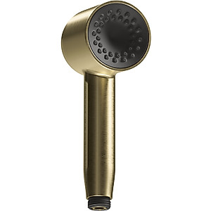 KOHLER 26286-G-2MB Statement Single-Function HAND SHOWER, Maximum Spray Performance & Easy-to-clean Surface, Vibrant Brushed Moderne Brass, 1.75 GPM