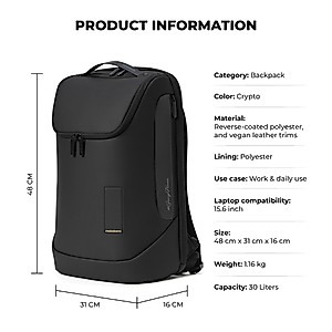 MOKOBARA Unisex-Adult The Transit Backpack Laptop Bag Medium Crypto