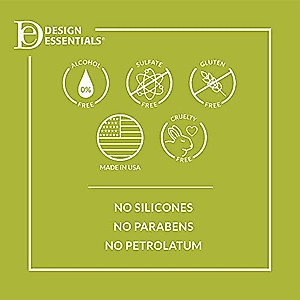 Design Essentials Natural Almond & Avocado, Moisturizing & Detangling Leave-In Conditioner, 12 Ounce