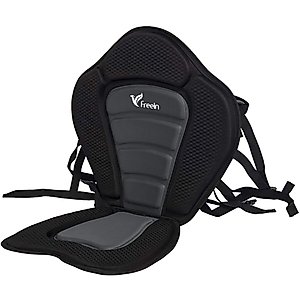 Freein Premium Kayak Seat - Convert Compatible Stand Up Paddleboards into a Kayak, Durable, Easy to Install, Great for Beginners (Black)