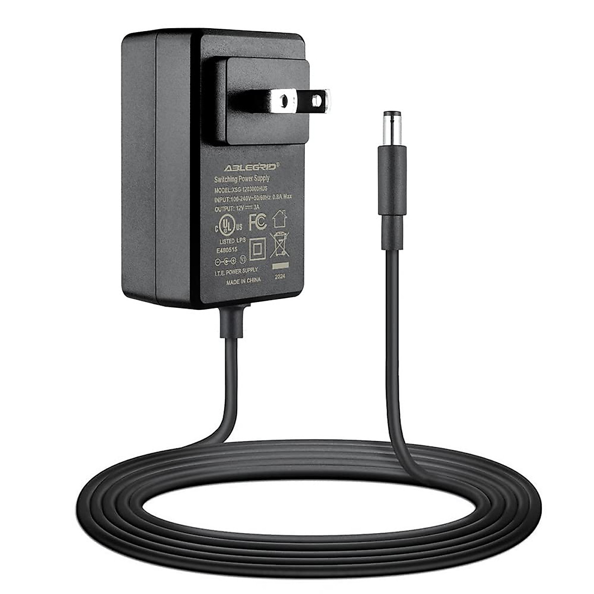 J-ZMQER AC DC Adapter Compatible with Axess TV1701-19 TV170119 19 Widescreen LED Full HD TV Digital