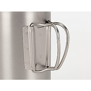 Snow Peak Titanium French Press - Ultralight Coffee Maker for Camping, Backpacking & Hiking - Camping Cookware Essential for Coffee Anywhere