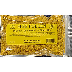 BEE POLLEN 100% Pure Natural Bee Pollen Granules 7 oz
