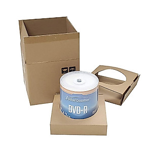 Optical Quantum DVD-R 4.7GB 16X White Inkjet Hub Printable Blank Discs - 100 Pack Cake Box (FFP), 100 Discs Blank DVD-R Discs, DVD Discs Blank, Printable DVD-R Discs