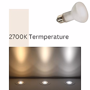 Satco S4886 50 Watt Shatter-Proof R20 Incandescent Bulb - Frosted, 2000 Hours, 300 Lumens, Medium Base, 120V - 6 Bulbs Pack