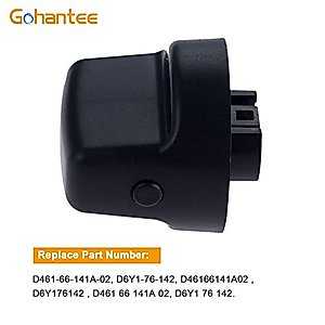 gohantee Ignition Key Knob Push Turn Switch Replaces# D461-66-141A-02 D6Y1-76-142 D46166141A02 D6Y176142 Replacement for 2006-2007 Mazda 6 2007-2012 Mazda CX-7 and CX-9