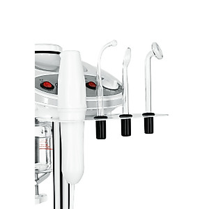 Funnylife 3 in 1 Aromatherapy Facial Steamer, 5X Magnifying LED Lamp, High Frequency Machine,Salon Spa Beauty Equipment