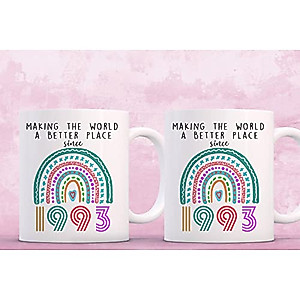 SIUNY 30th Birthday Gifts for Women and Men, 30th Bday Gift Idea for Mom Dad Husband Wife, Birthday Gifts For 30 Year Old Woman, Gifts For 30 Year Old Woman Man, Novelty 30 Year Old 11 oz Coffee Mug