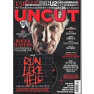 UNCUT MAGAZINE, RUN LIKE HELL * THE RESISTANCE IS NOW ! JULY, 2017 FREE CD (PLEASE NOTE: ALL THESE MAGAZINES ARE PET & SMOKE FREE MAGAZINES. NO ADDRESS LABEL. (SINGLE ISSUE MAGAZINE)