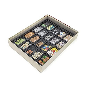 Flying Buffalo Game Piece Counter Trays (5-Pack); War Game and Board Game Storage Sorting Organizers, Aegis Collection