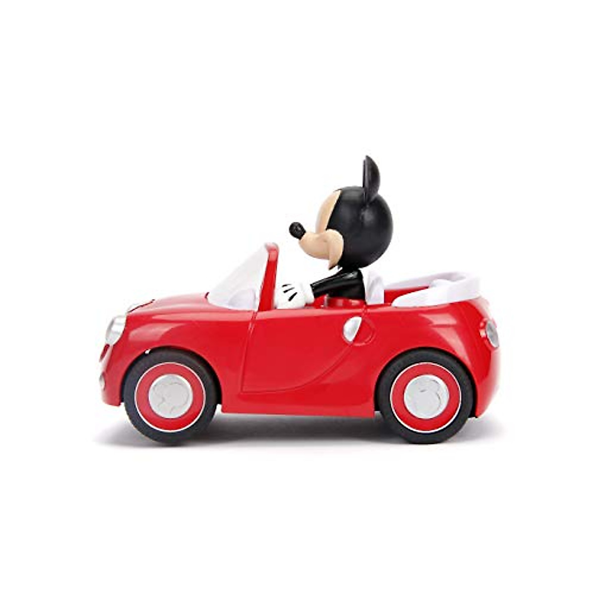 Jada Toys Disney Junior Mickey Mouse Clubhouse Roadster RC Car Red, 7"