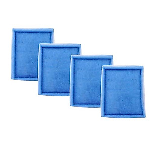 Yonice 4 Pcs Aquarium Filter Cartridge,Compatible for AquaTech 20-40/30-60 Power Filters,Replacement for AquaTech EZ-Change #3…