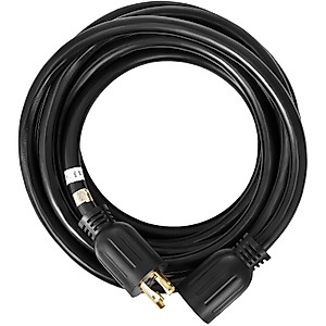 Vevor Generator Extension Cord, Black