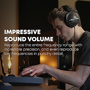 beyerdynamic DT 770 Pro 32 Ohm Studio Headphone, Grey (DT 770 Pro 32 Ohm Grey)